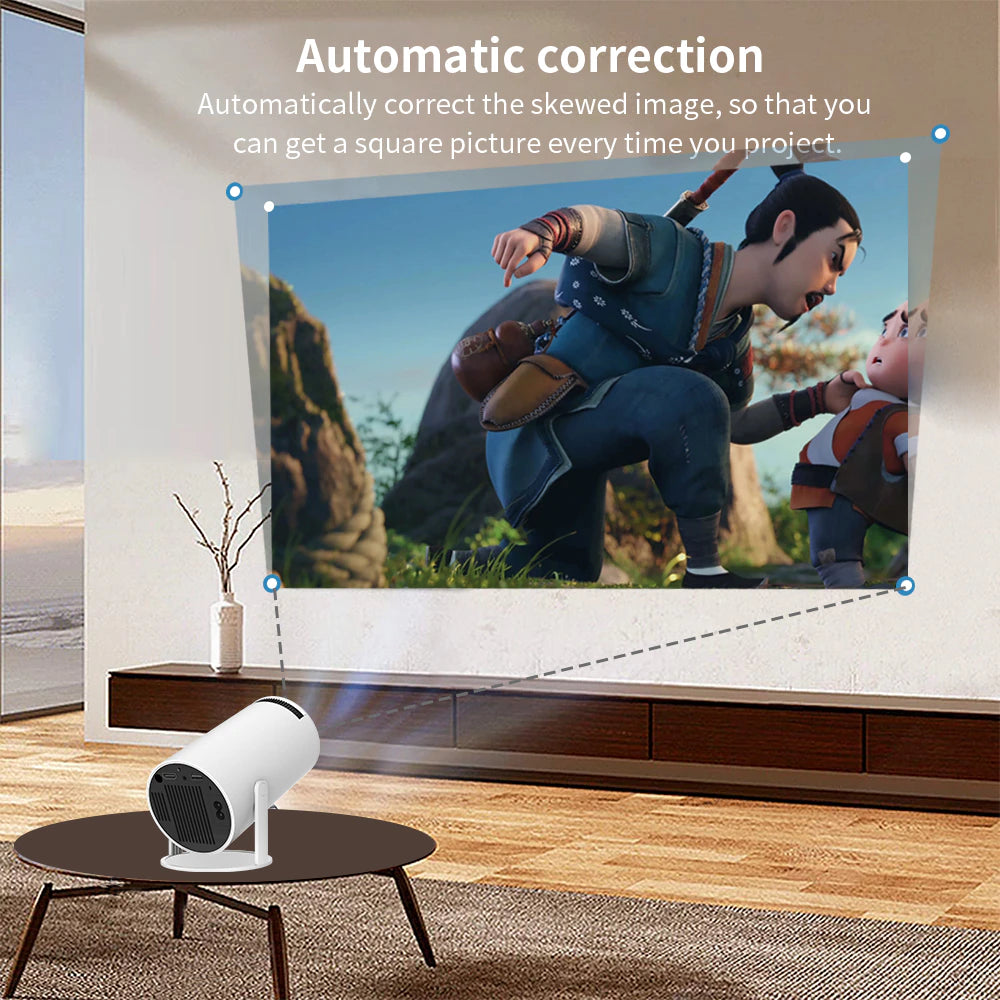 Mini Portable Smart Projector Android 11.0 including one year sub | 7MD ...