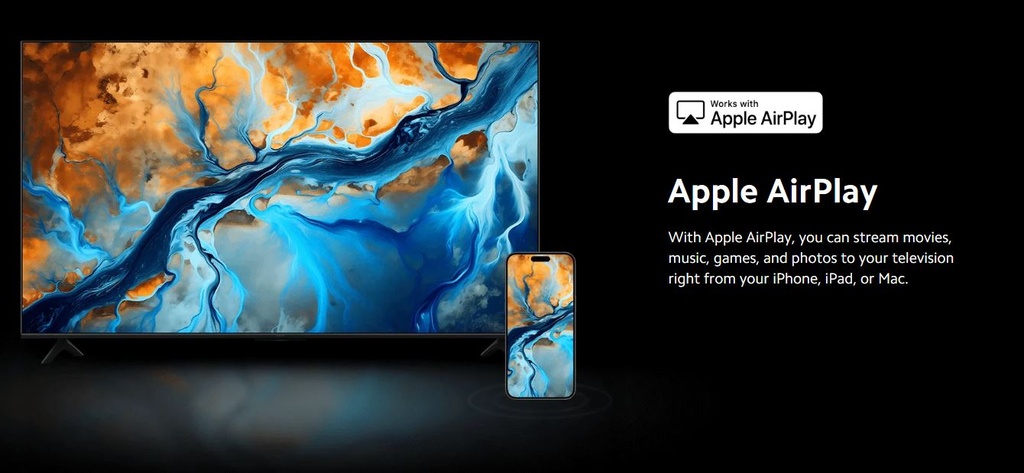 Xiaomi TV S 55 inch QD Mini LED 4K Smart TV (2025) | 144Hz, Google TV ...