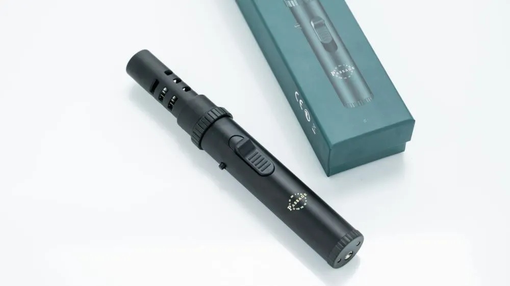 PASSAGE Refillable Butane Gas Torch Lighter – Adjustable Flame, Safety ...