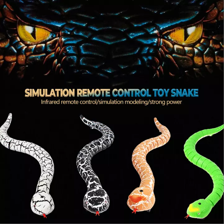 Remote Controlled Wireless Flexible Realistic Fast Moving Snake Toy ...