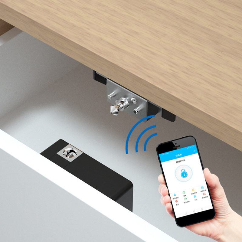 SMART DRAWER LOCK INTELLIGENT CABINET LOCKER APP LOCK | 7MD Store