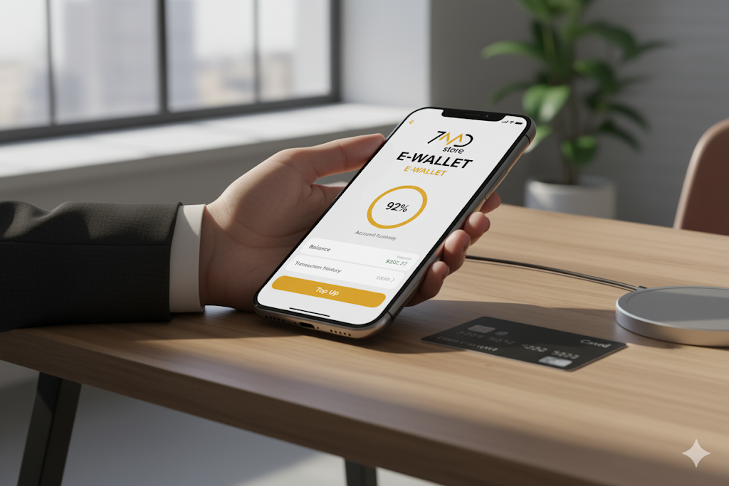 Top-up eWallet | 7MD Store