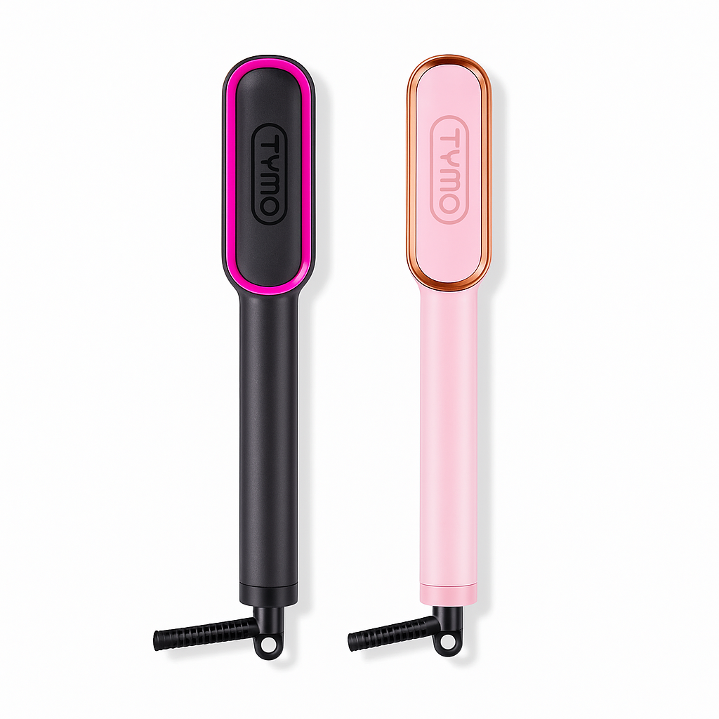 TYMO RING Hair Straightening Comb with 5 Temperature Settings and Fast ...